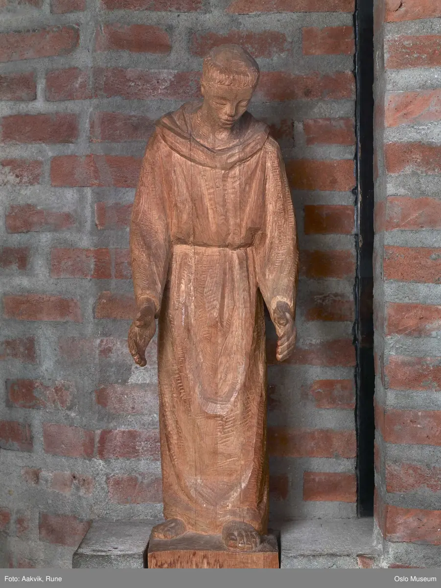 St.Hallvard kirke. - Oslo Museum / DigitaltMuseum