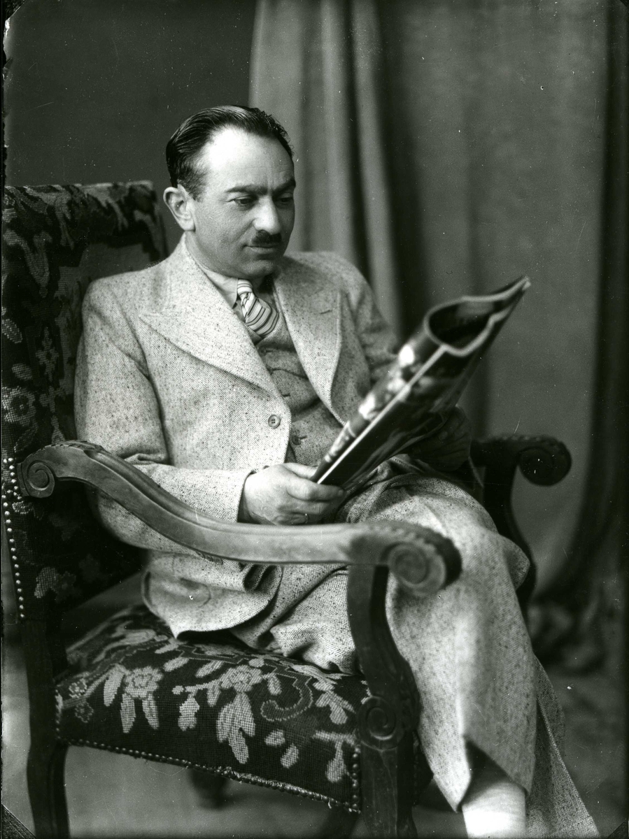 Portrett av Moritz Rabinowitz - Haugalandmuseet / DigitaltMuseum