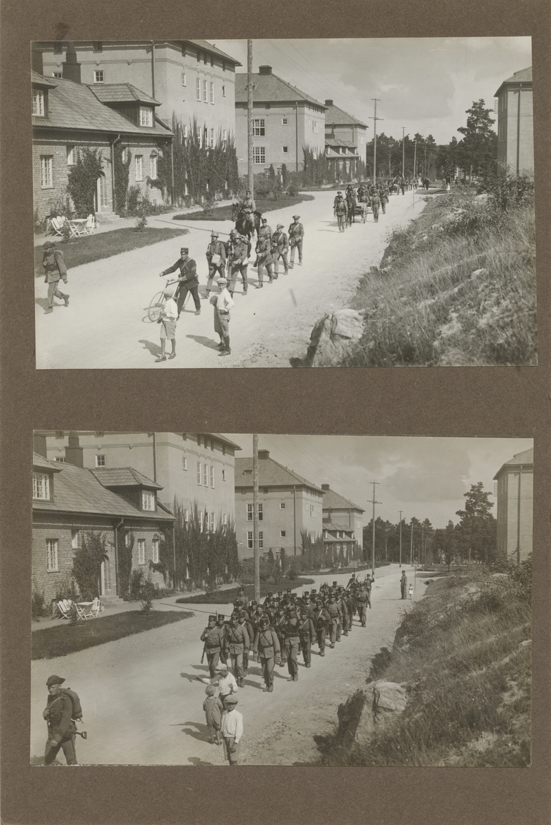 Från Kungl. Södermanlands regemente 1920-talet. - Armémuseum ...