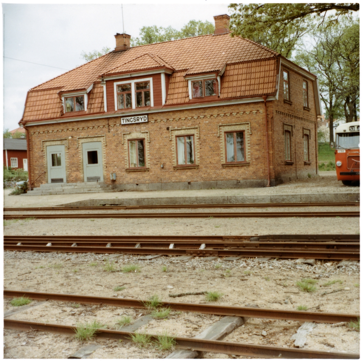 Tingsryd station - Järnvägsmuseet / DigitaltMuseum